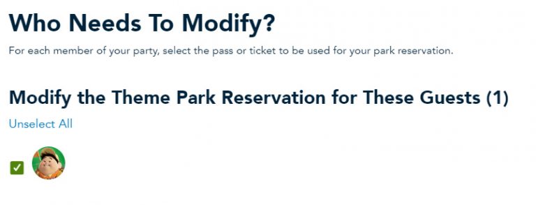 Disney Park Pass: How to Make & Modify Disney World Park Reservations ...