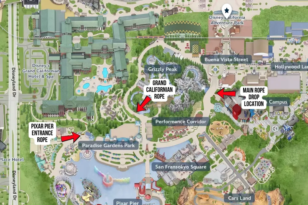 5 Smart Rope Drop Strategies for Disney California Adventure - Trips ...